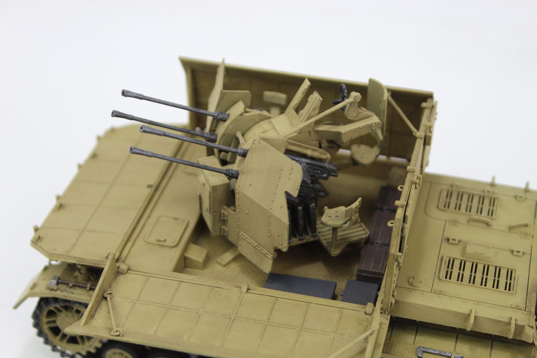 Tamiya 135th German Flakpanzer IV Mobelwagen Full Build