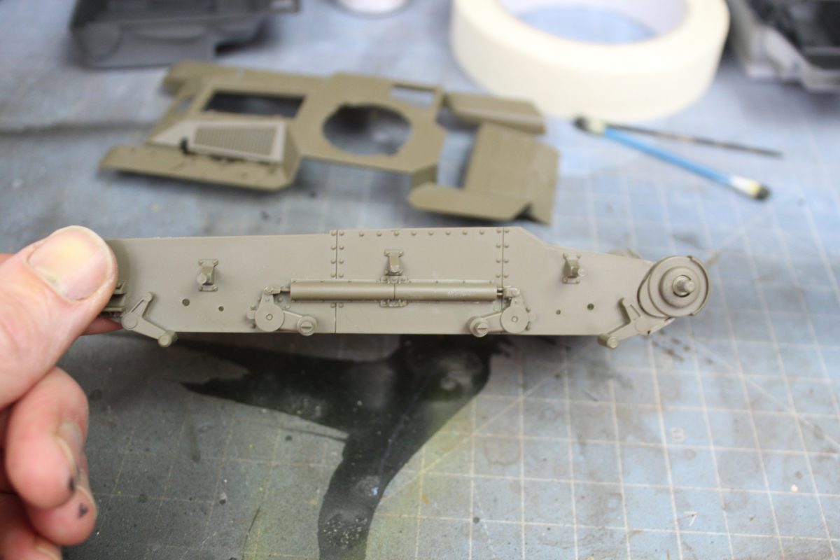 Building The Tamiya Japanese Type 97 Tank