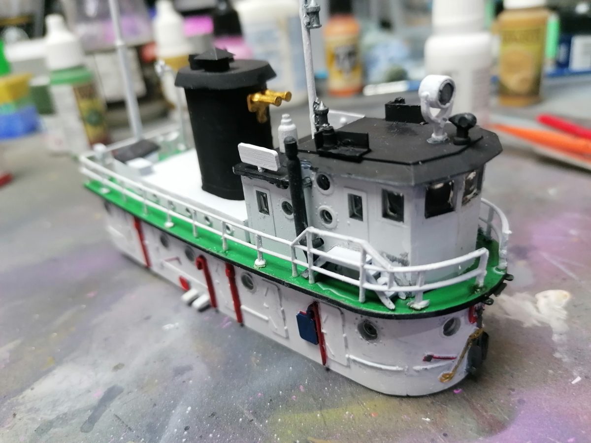 Revell Harbour Tug Boat Building The 1 108th Scale Model